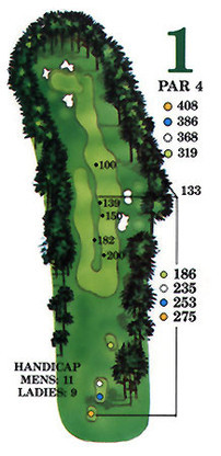 Yardage Book and Scorecard for Long Bay Golf